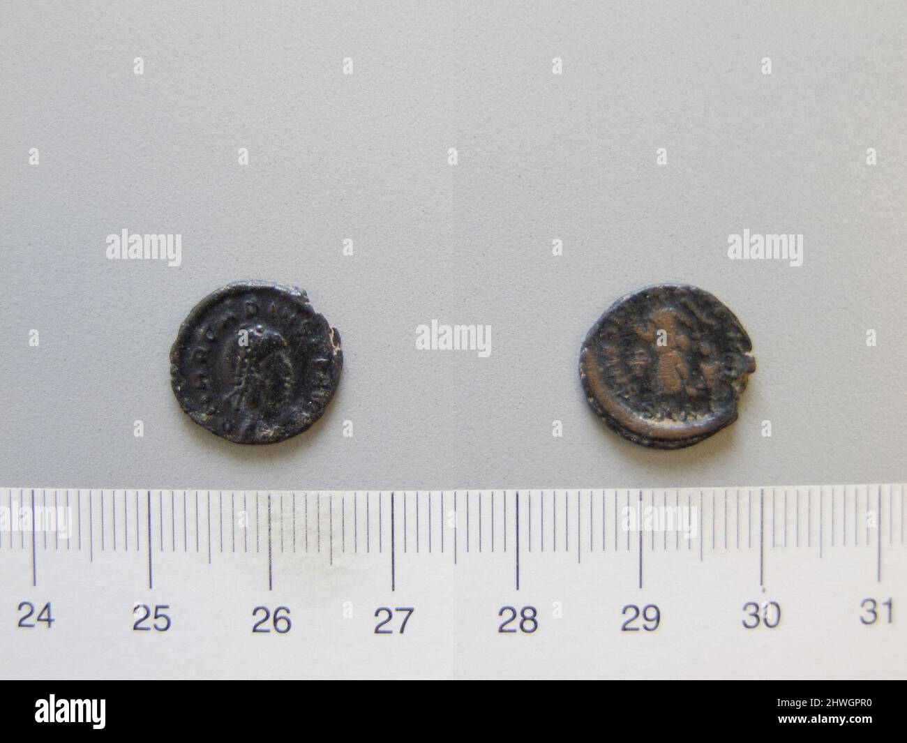 1 Nummus of Arcadius, Emperor of the Eastern Roman Empire from Cyzicus ...