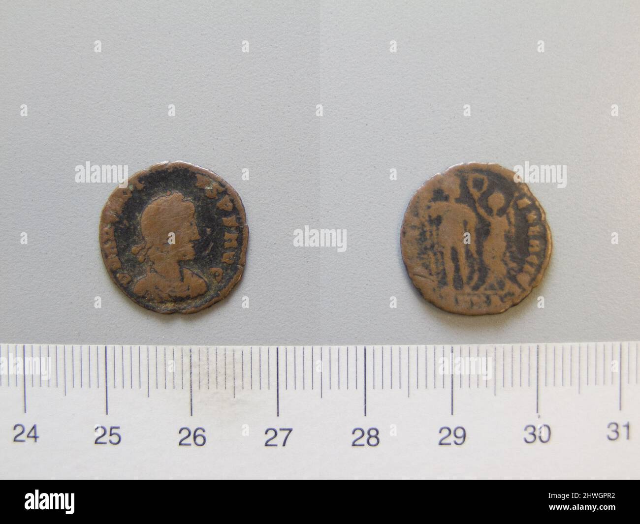 1 Nummus of Arcadius, Emperor of the Eastern Roman Empire from Cyzicus ...