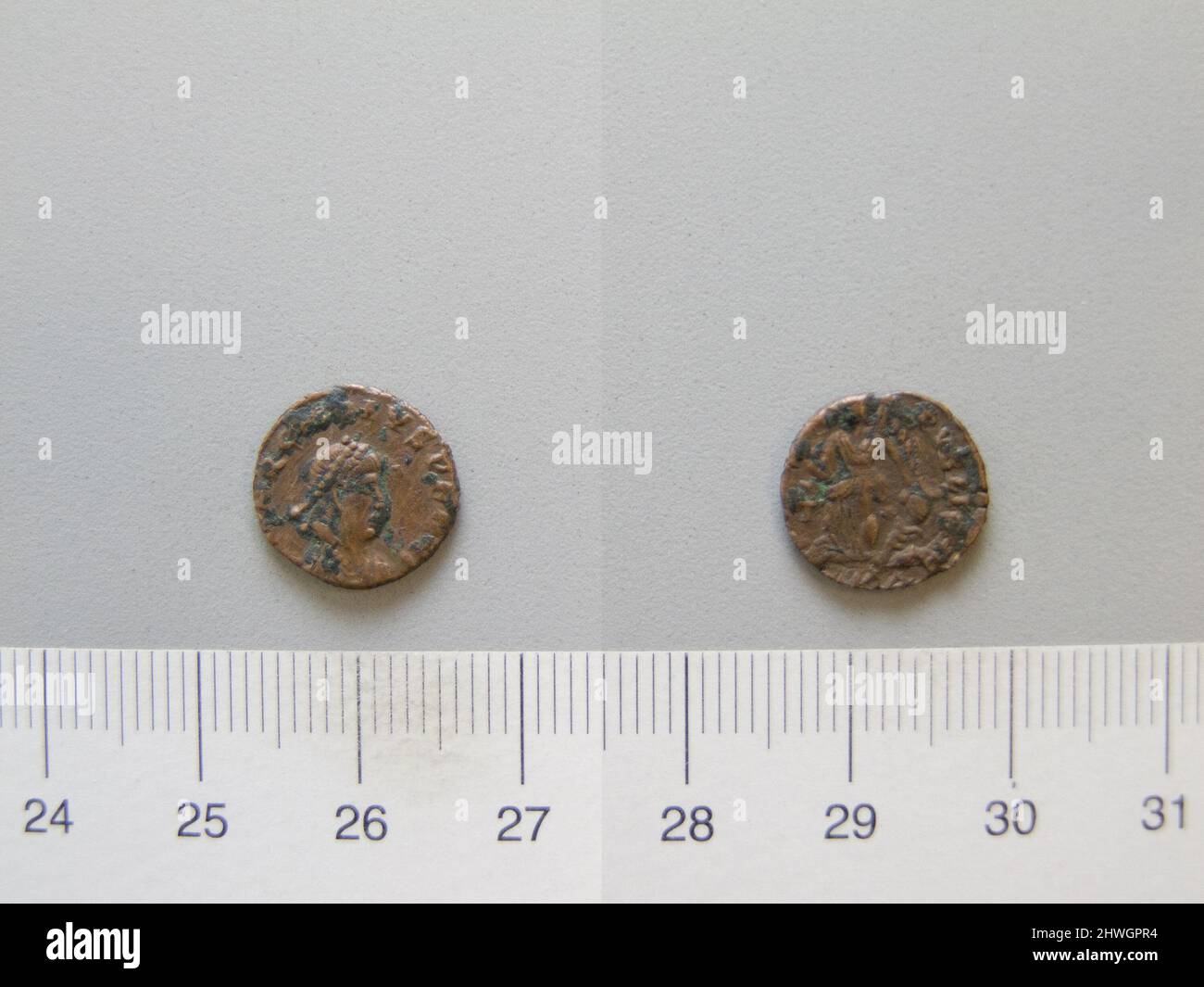 1 Nummus of Arcadius, Emperor of the Eastern Roman Empire from Cyzicus ...