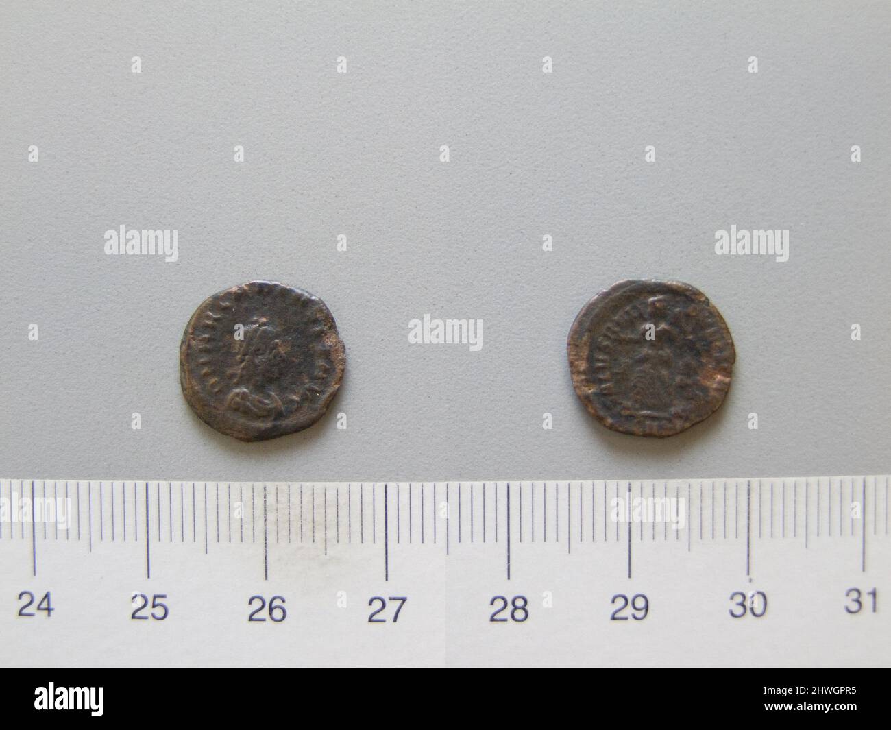 1 Nummus of Arcadius, Emperor of the Eastern Roman Empire from Cyzicus ...