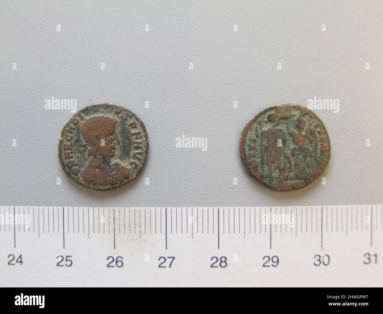 1 Nummus of Arcadius, Emperor of the Eastern Roman Empire from Cyzicus ...