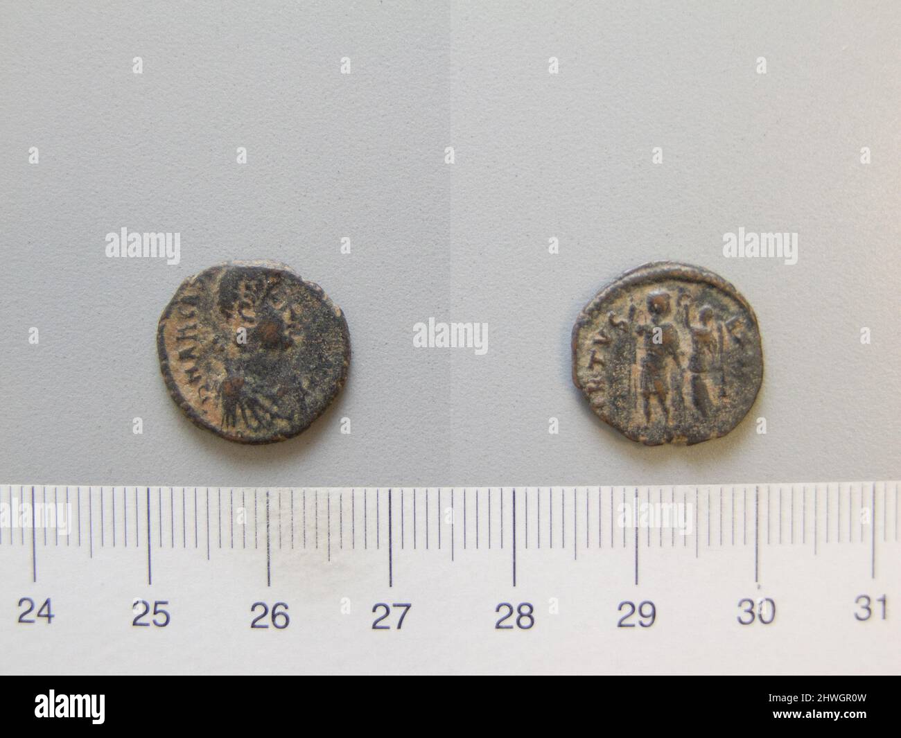 1 Nummus of Arcadius, Emperor of the Eastern Roman Empire. Ruler ...