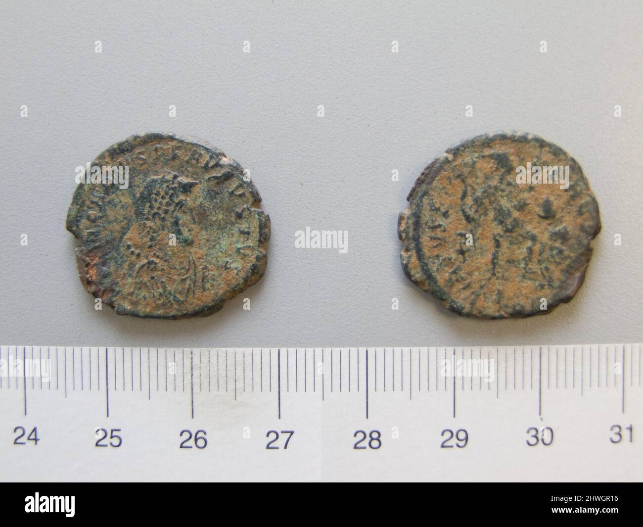 1 Nummus of Arcadius, Emperor of the Eastern Roman Empire. Ruler ...