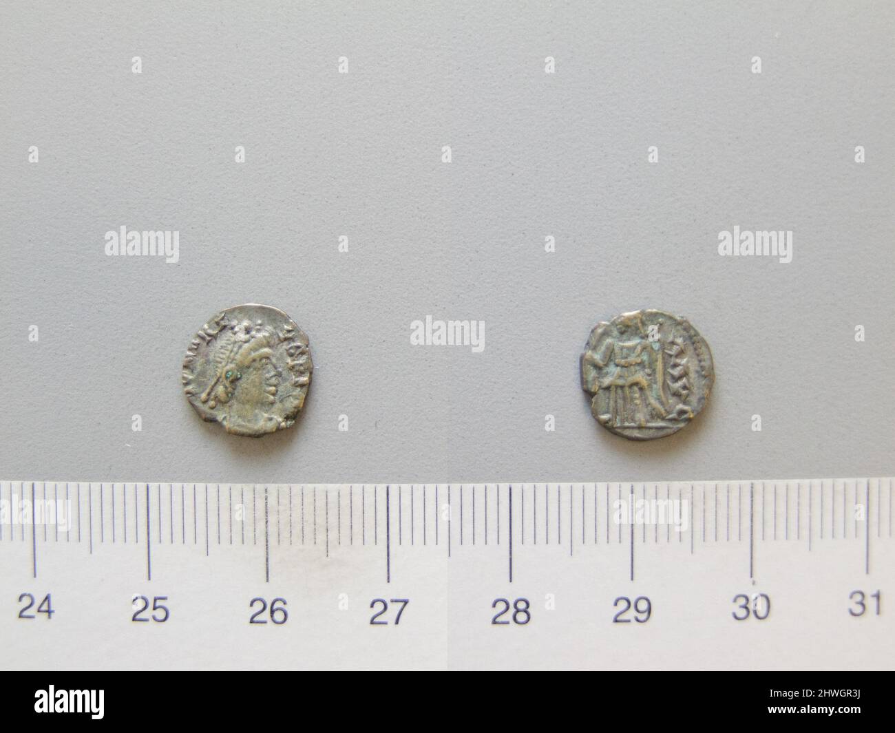 Coin of Gaiseric from Africa. Ruler: Gaiseric, King of the Vandals and ...