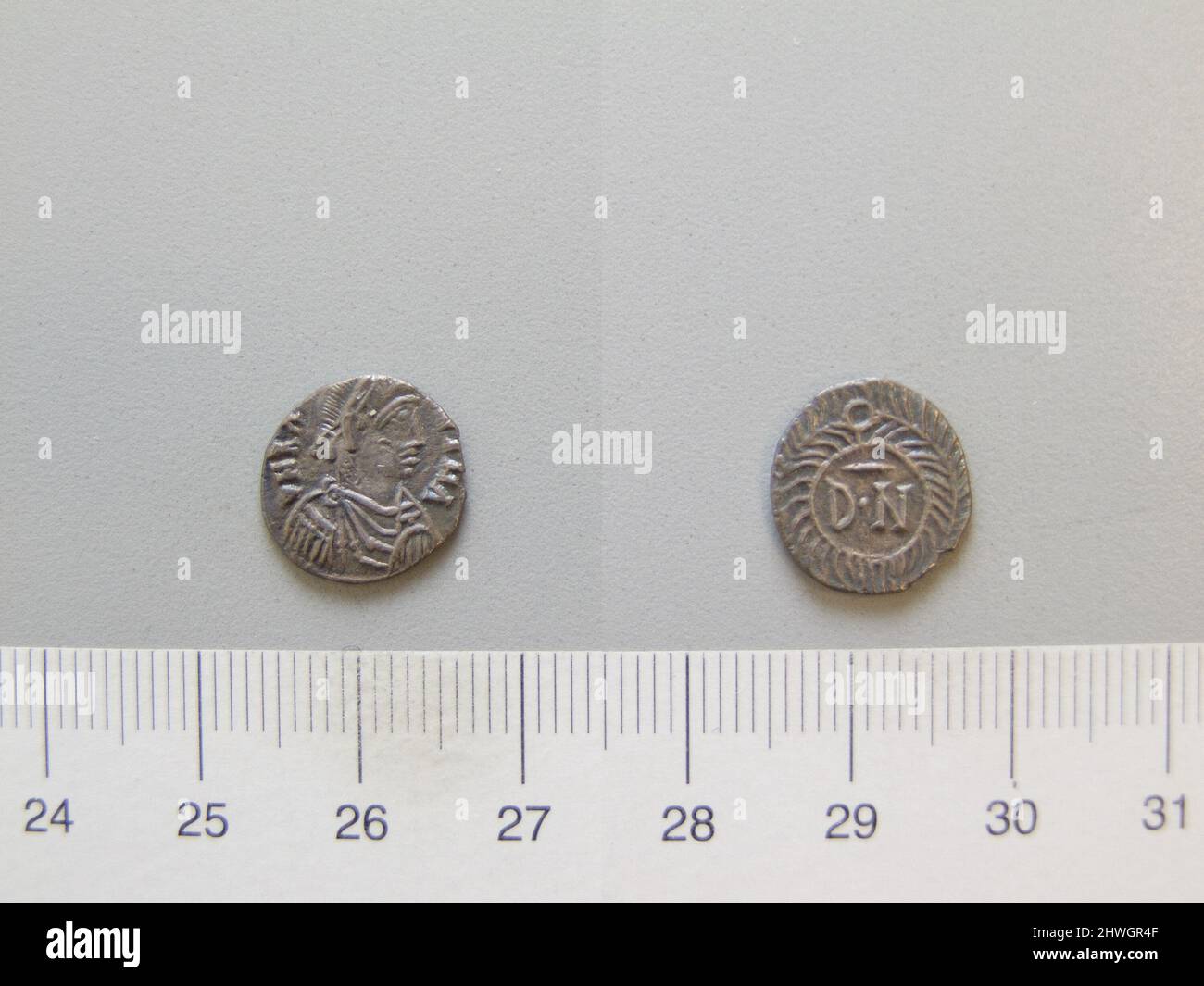 50 Denarii of Gunthamund from Carthage. Ruler: Gunthamund, King of the ...