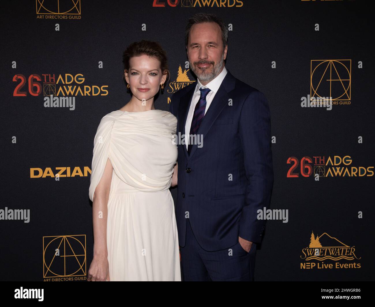 Los Angeles, California, USA. 05th Mar, 2022. Tanya Lapointe and Denis Villeneuve. 26th Annual ...