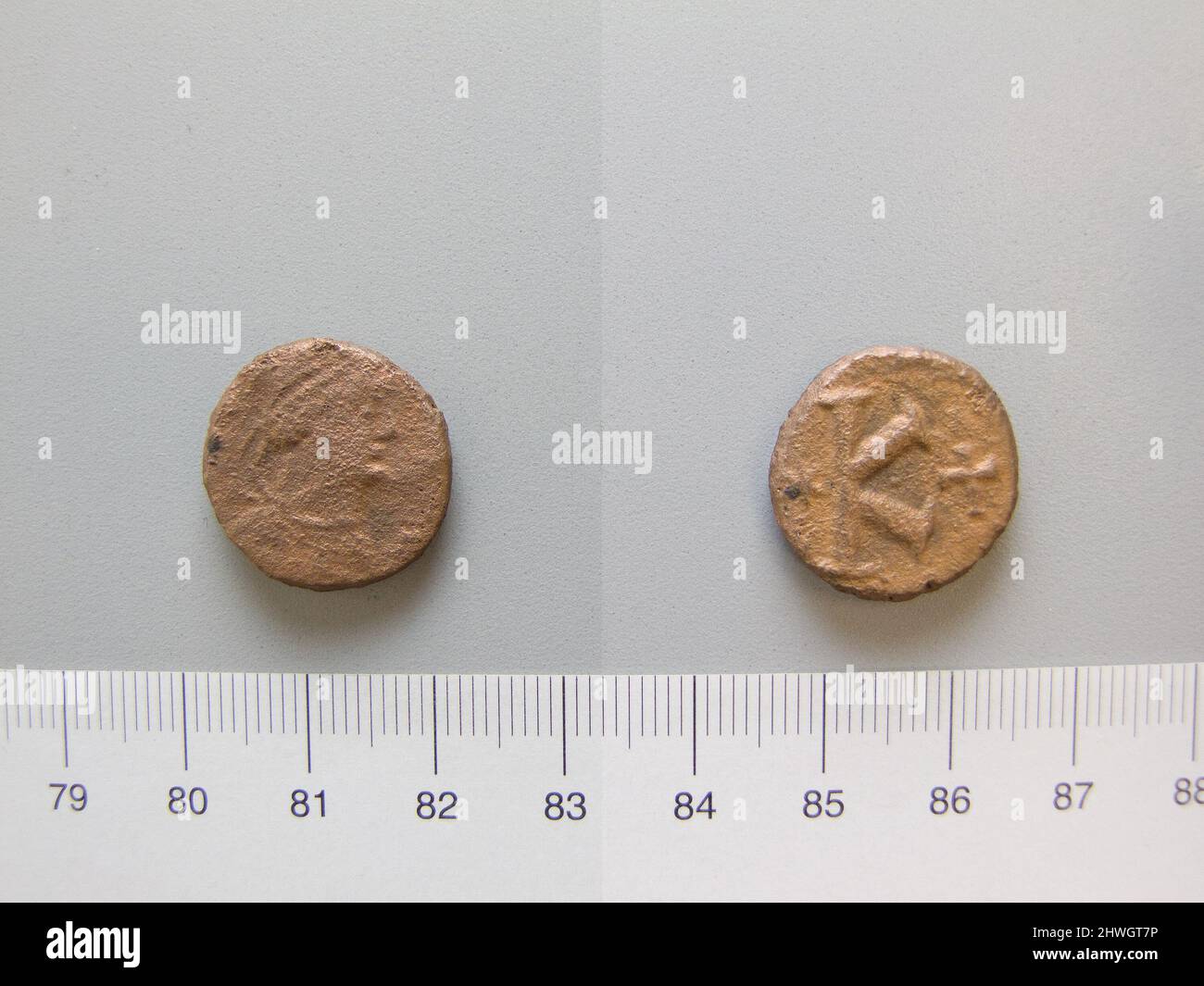 1/2 Follis (20 Nummi) of Justinian I, Emperor of Byzantium from Rome ...