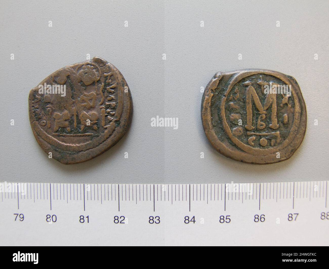 Follis (40 Nummi) of Justin II, Emperor of Byzantium from ...