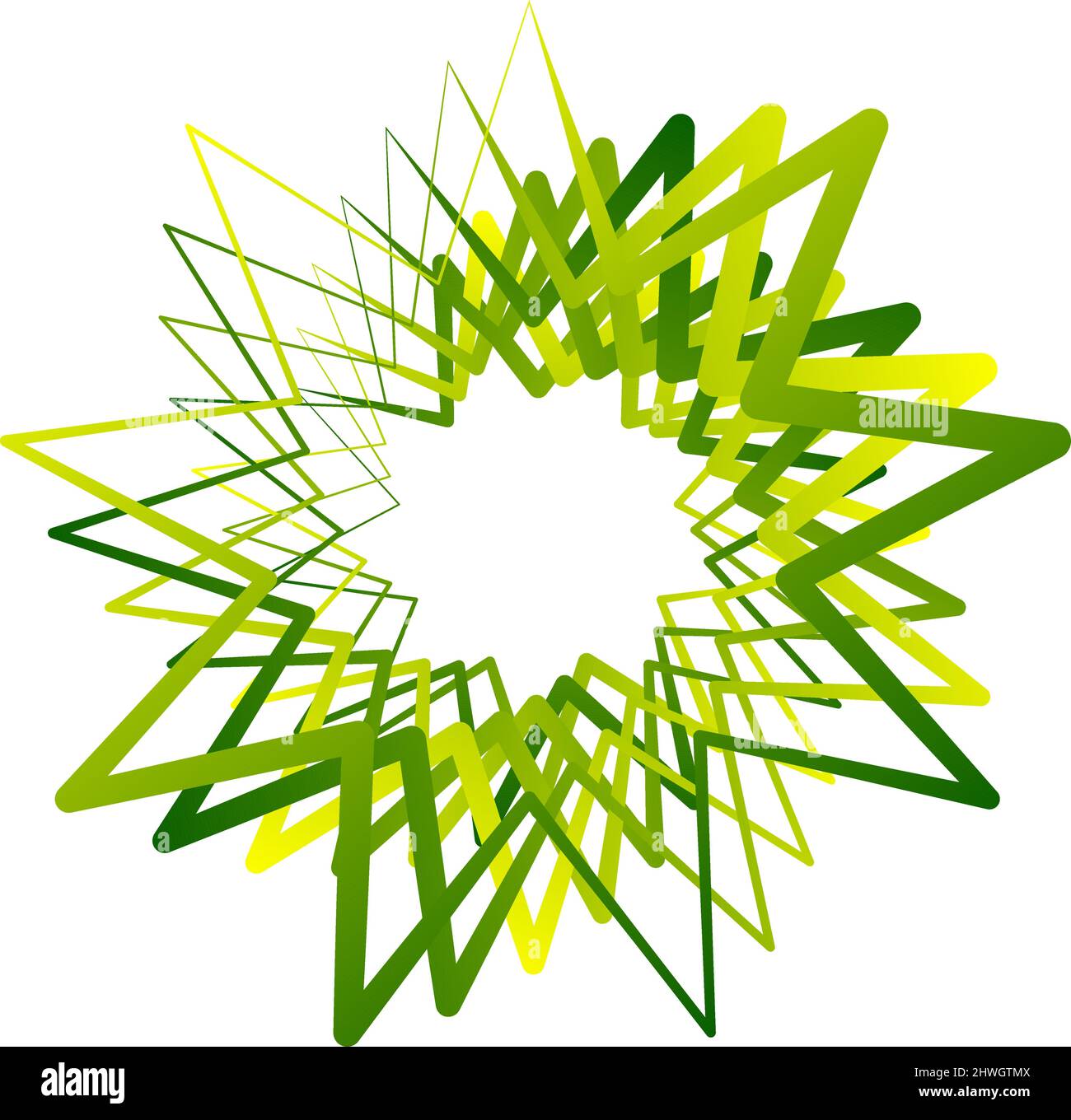 Star vector illustration. Random rotated stars icon, symbol - stock ...