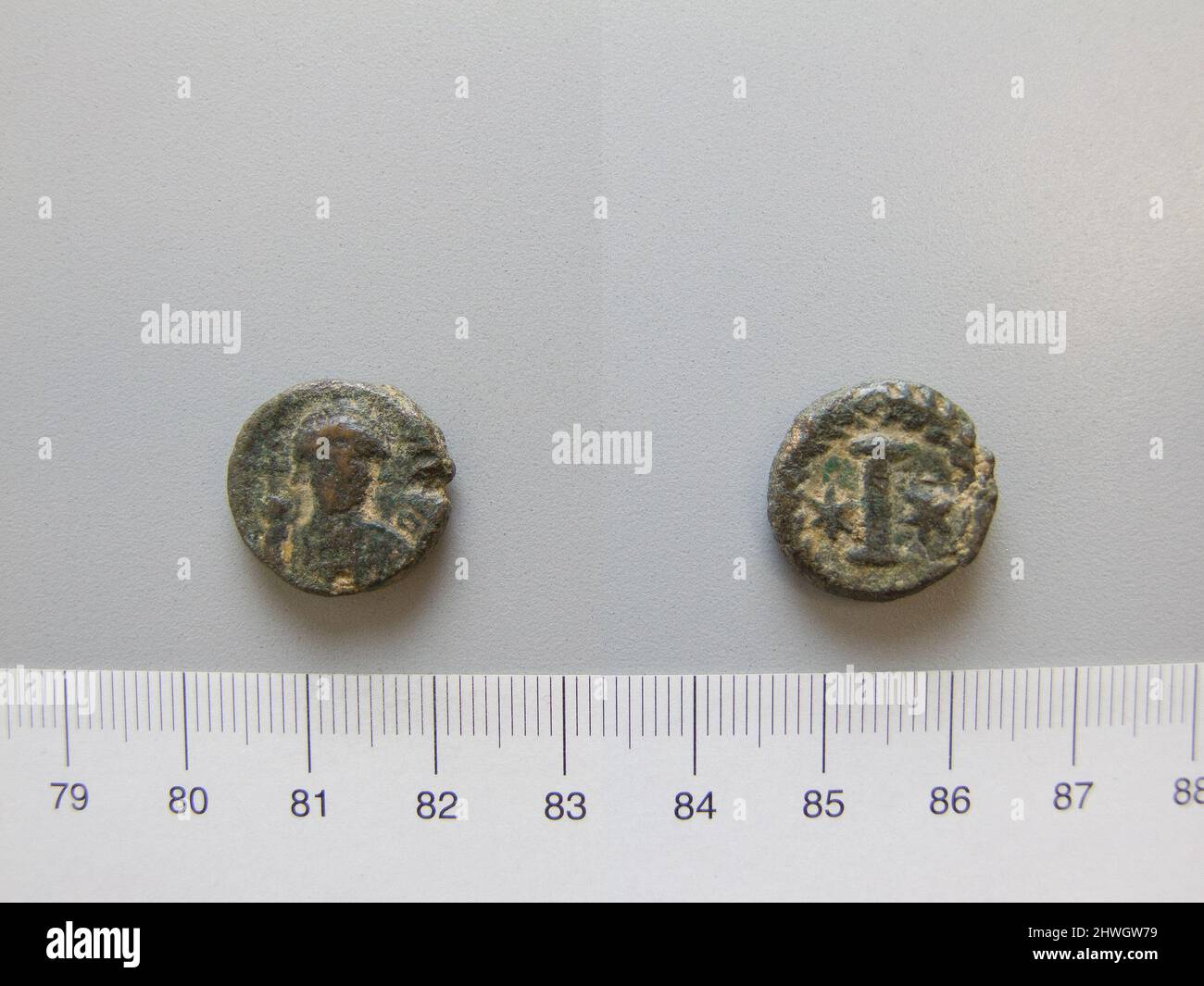Decanummium of Tiberius II Constantine, Emperor of the Byzantine Empire ...