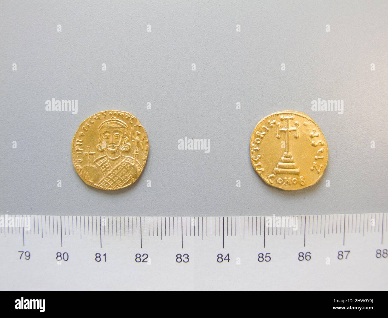 Solidus of Philippicus from Constantinople. Ruler: Philippicus Bardanes ...