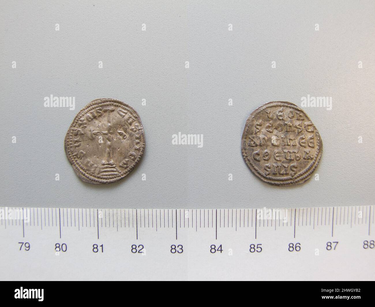 Miliaresion of Leo IV. Ruler: Leo IV, emperor of Byzantium, A.D. 775 ...