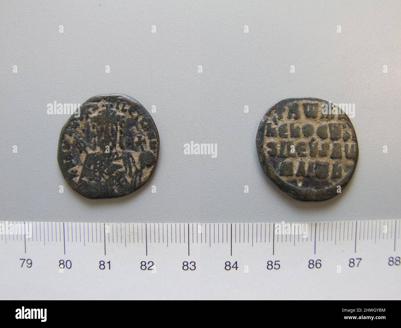 Follis (Nummi) of Constantine VII, Emperor of Byzantium; Romanus I from ...