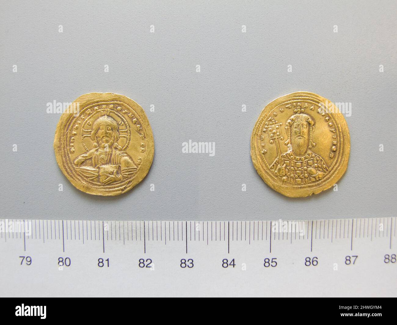 Histamenon of Constantine VIII from Constantinople. Ruler: Constantine ...