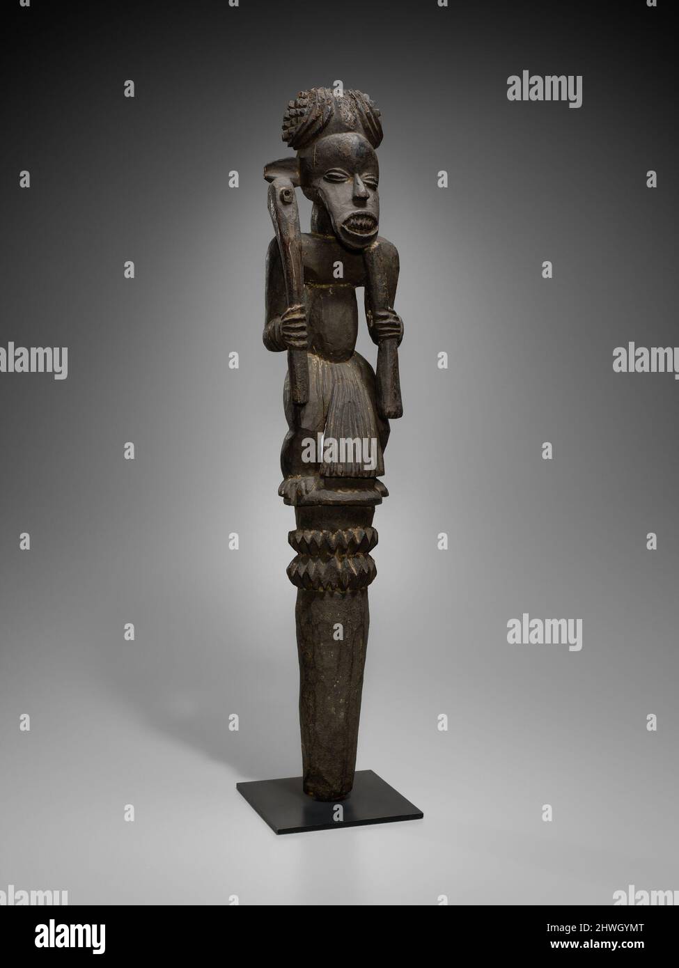 Royal Ancestor Figure on a Pole. Artist, attributed to: Ateu-Atsa ...