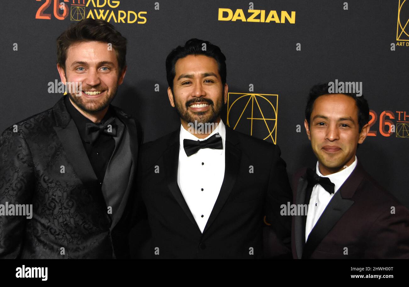 Los Angeles, California, USA 5th March 2022 (L-R) Steve Morden, Marc ...