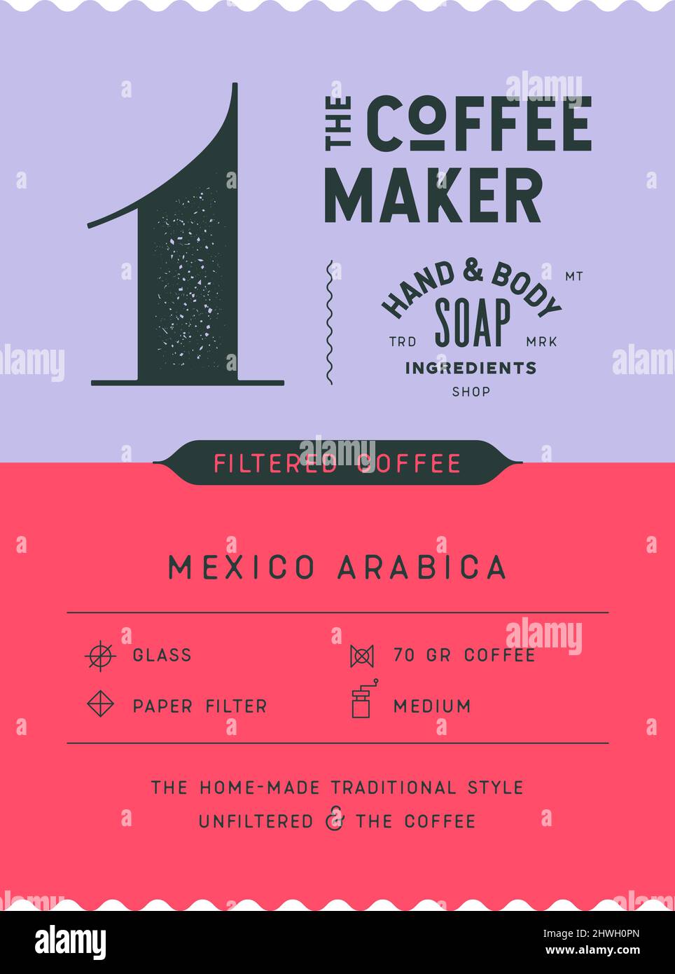 Coffee, tag label. Modern tag, label for brand, logo, sticker coffee ...