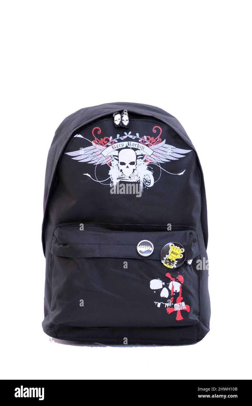 Children's school satchel, colored briefcase for teens Stock Photo - Alamy