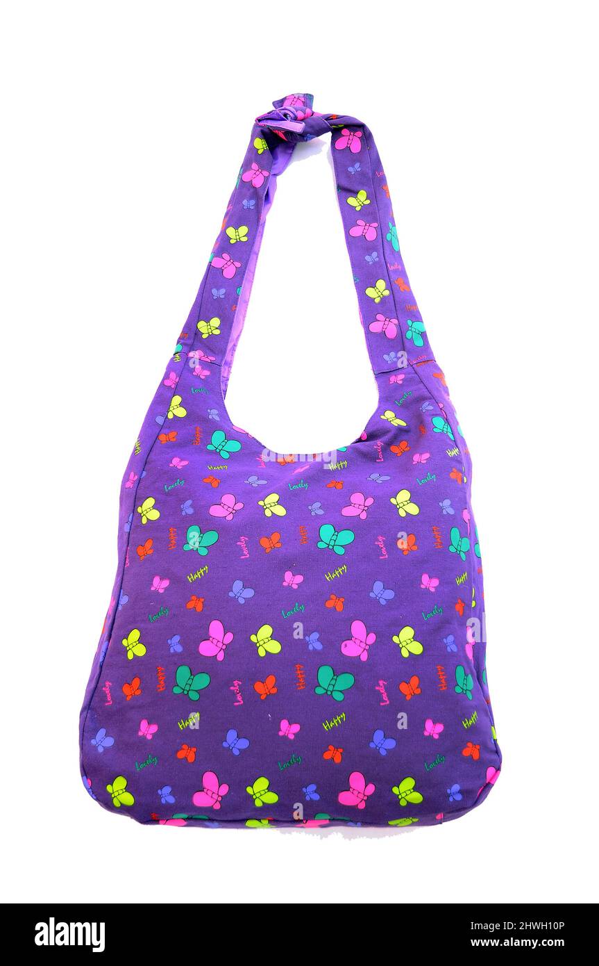 Children's school satchel, colored briefcase for teens Stock Photo - Alamy