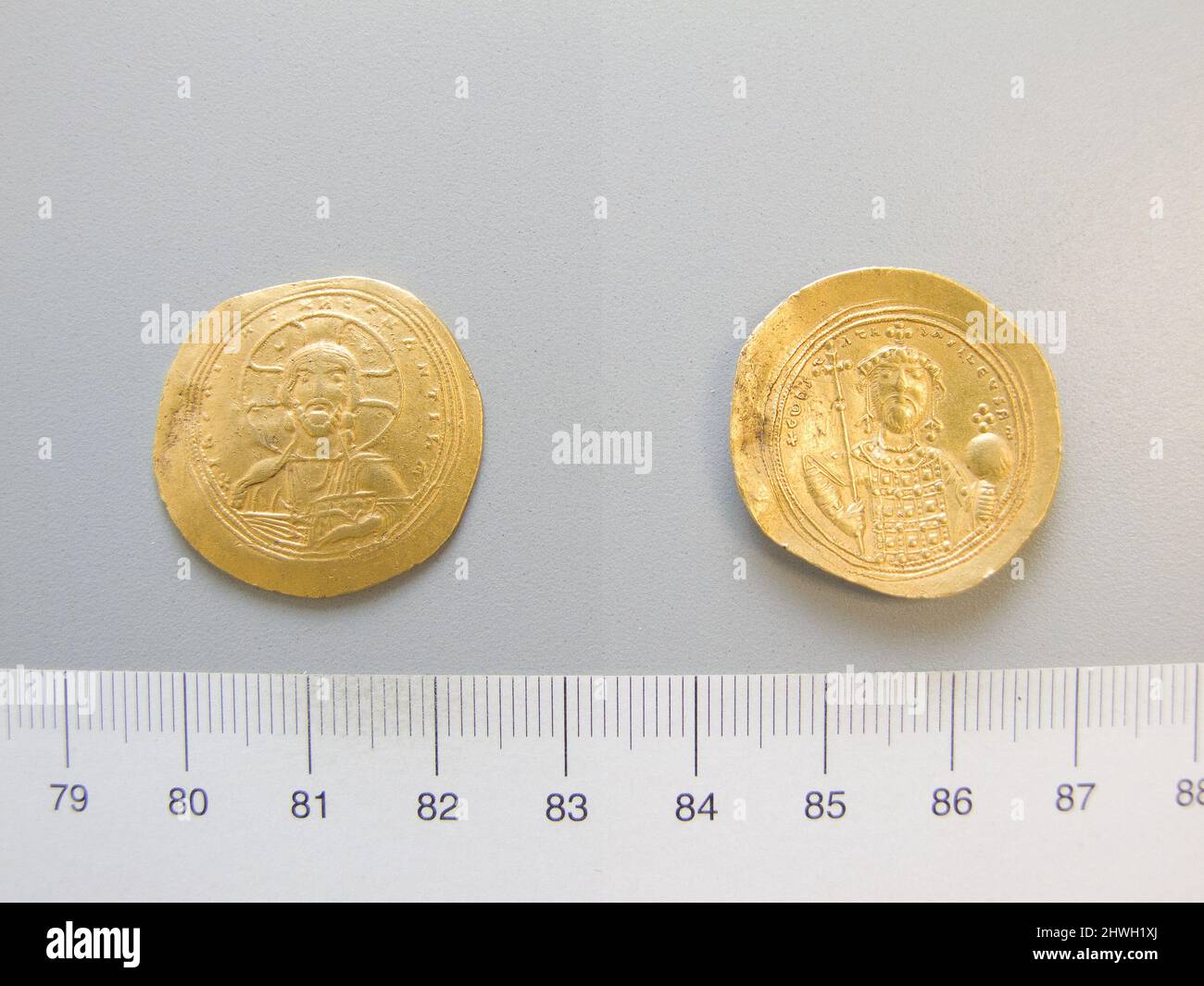 Histamenon of Constantine IX, Byzantine Emperor from Constantinople ...