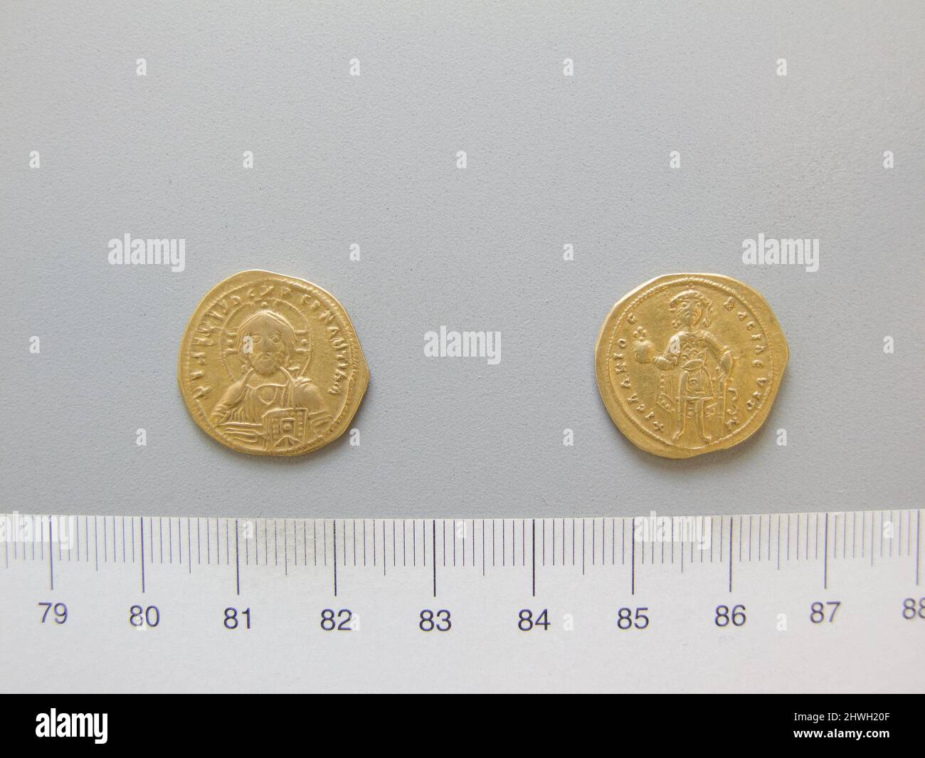 Histamenon of Isaac I from Constantinople. Ruler: Isaac I Comnenus ...