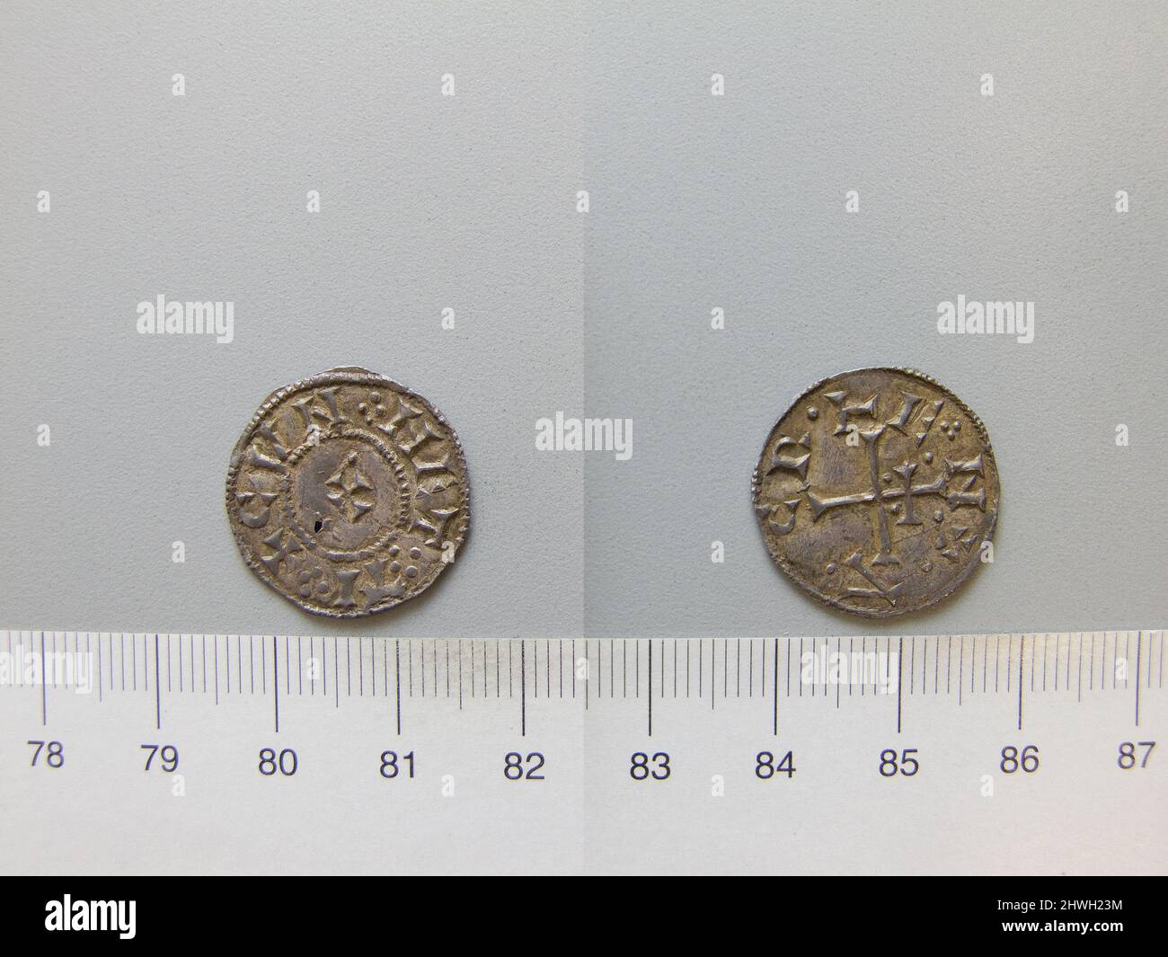 1 Penny of Cnut, Viking King in England from Unknown . Ruler: Cnut ...