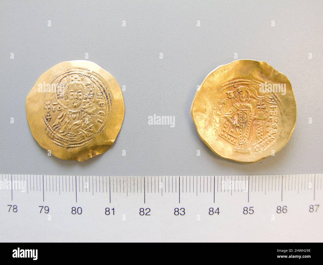 Hyperpyron Nomisma of Manuel I, emperor of Byzantium from ...
