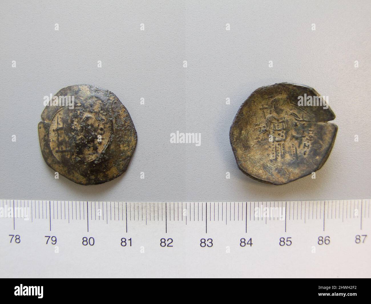 Coin of Alexius I, Emperor of Byzantium from Constantinople. Ruler ...