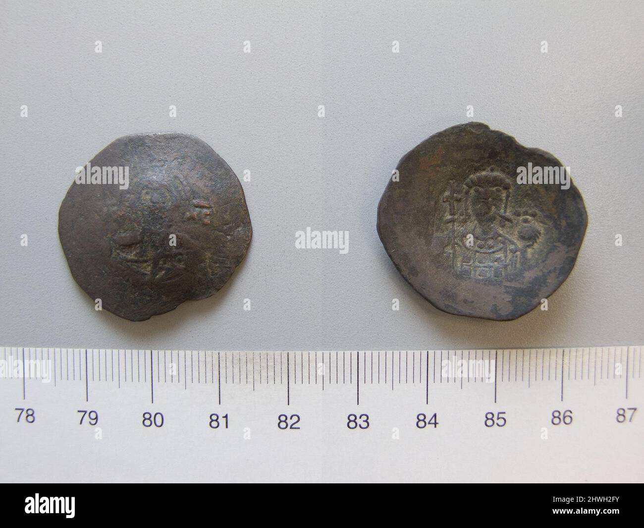 Trachy of John II Komnenos from Constantinople. Ruler: John II Komnenos ...