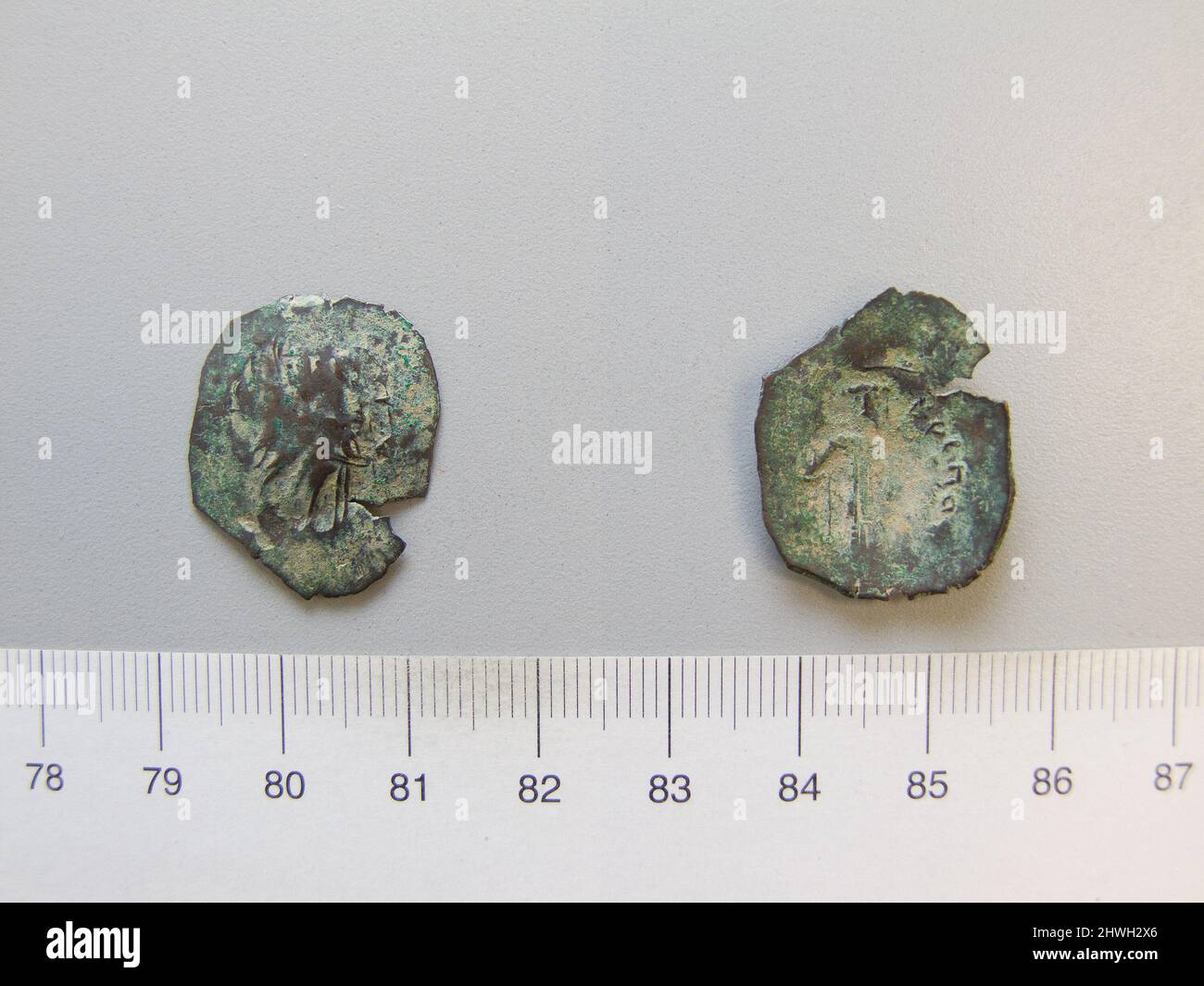 Coin of Manuel I, emperor of Byzantium from Constantinople. Ruler ...