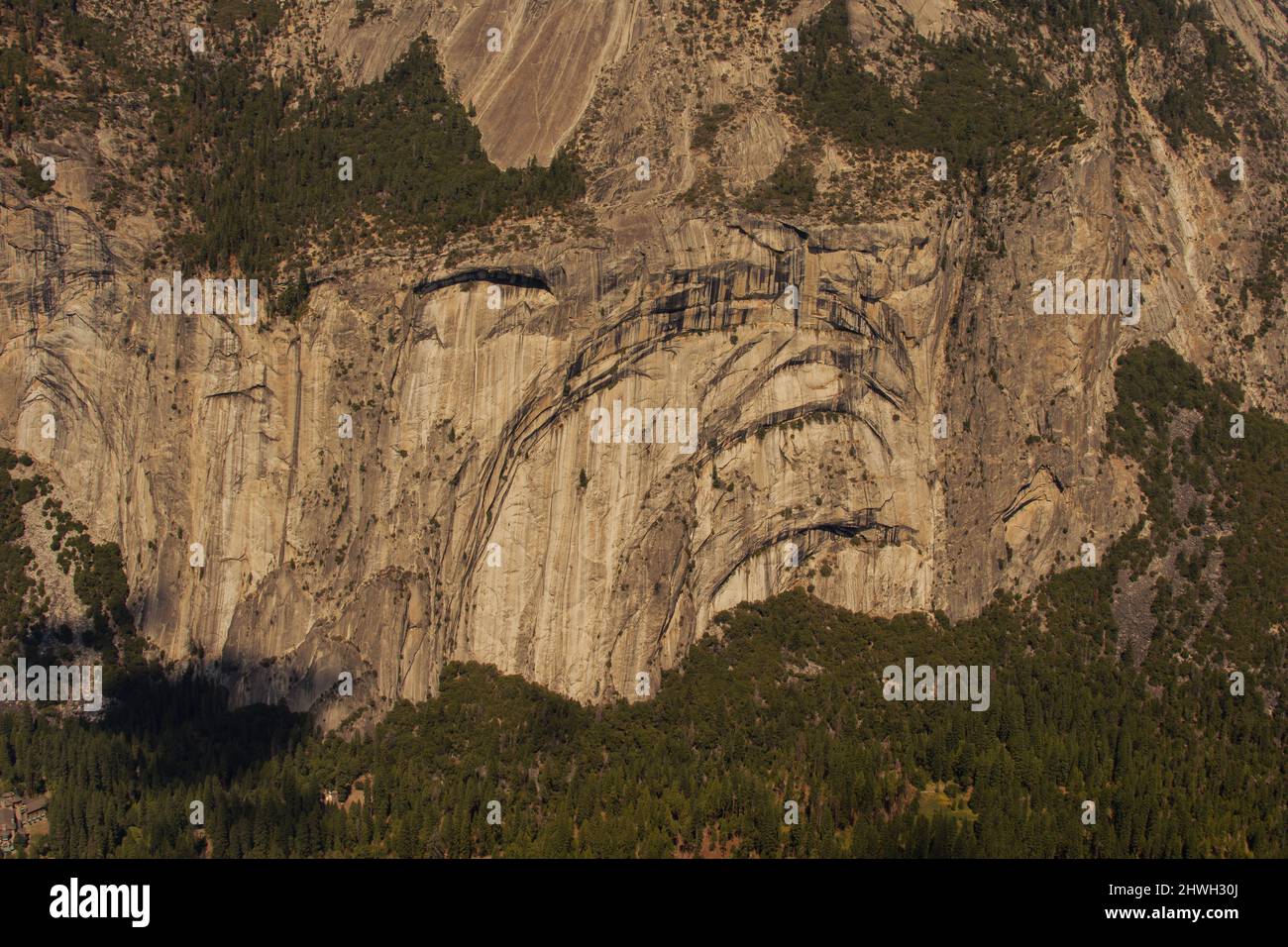 Autumnal natural landscape from Yosemite National Park, California ...