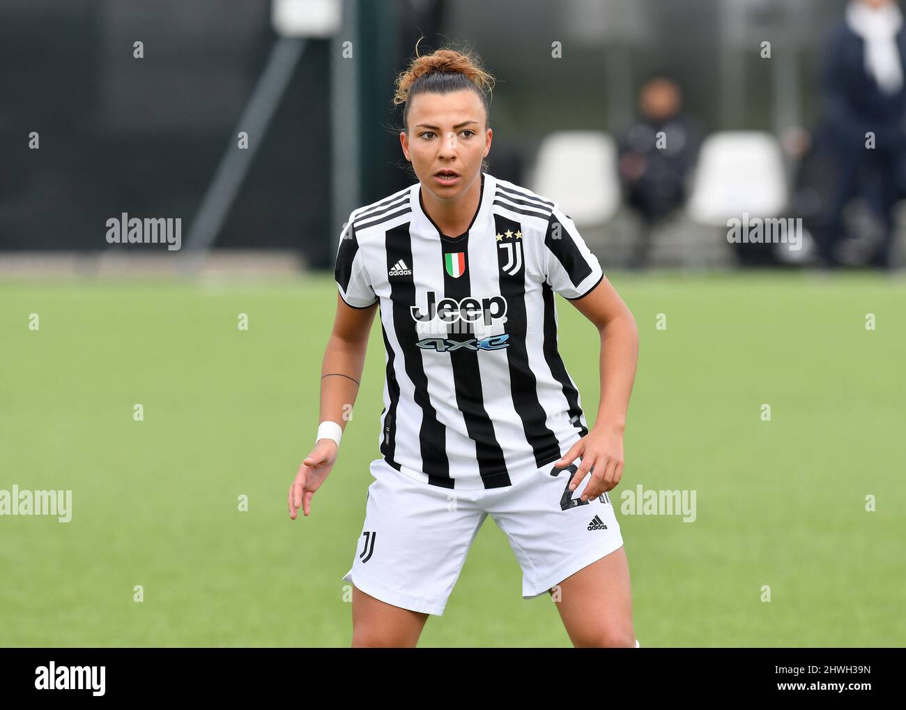 Arianna Caruso of Juventus FC Women in action during the 2021/2022 ...