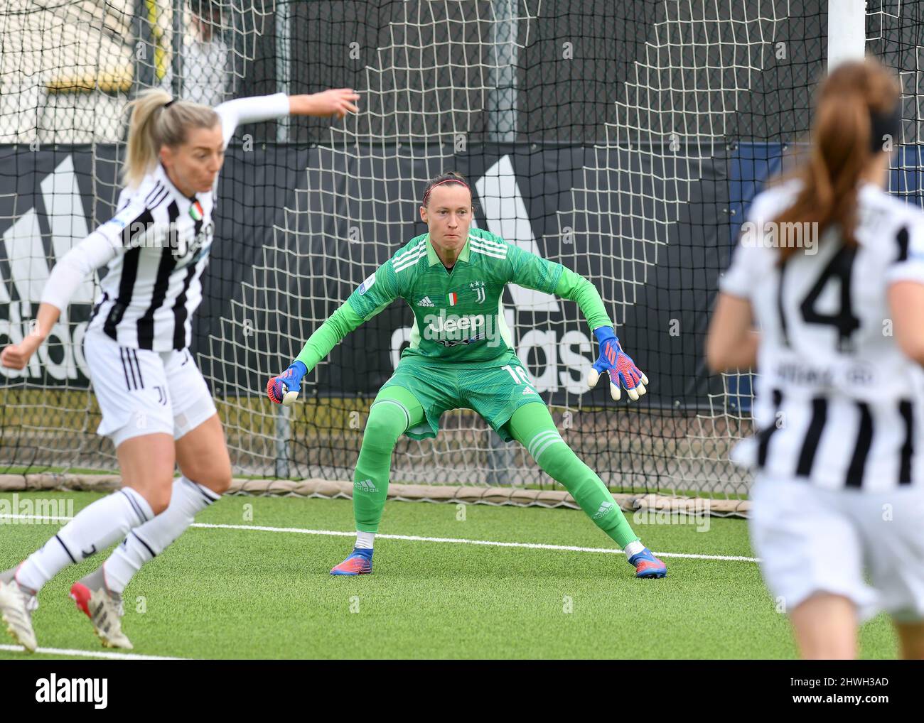 Pauline Peyraud Magnin of Juventus FC Women in action during the 2021/ ...