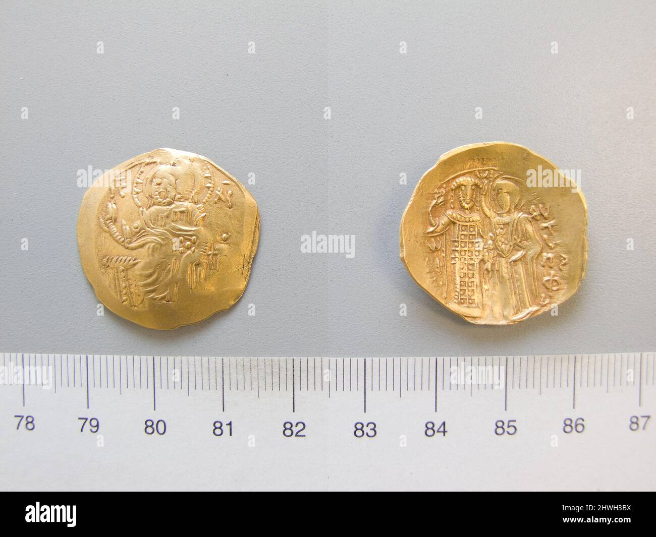 Hyperpyron of Theodore I Comnenus Ducas, Emperor of Nicaea from Nicaea ...