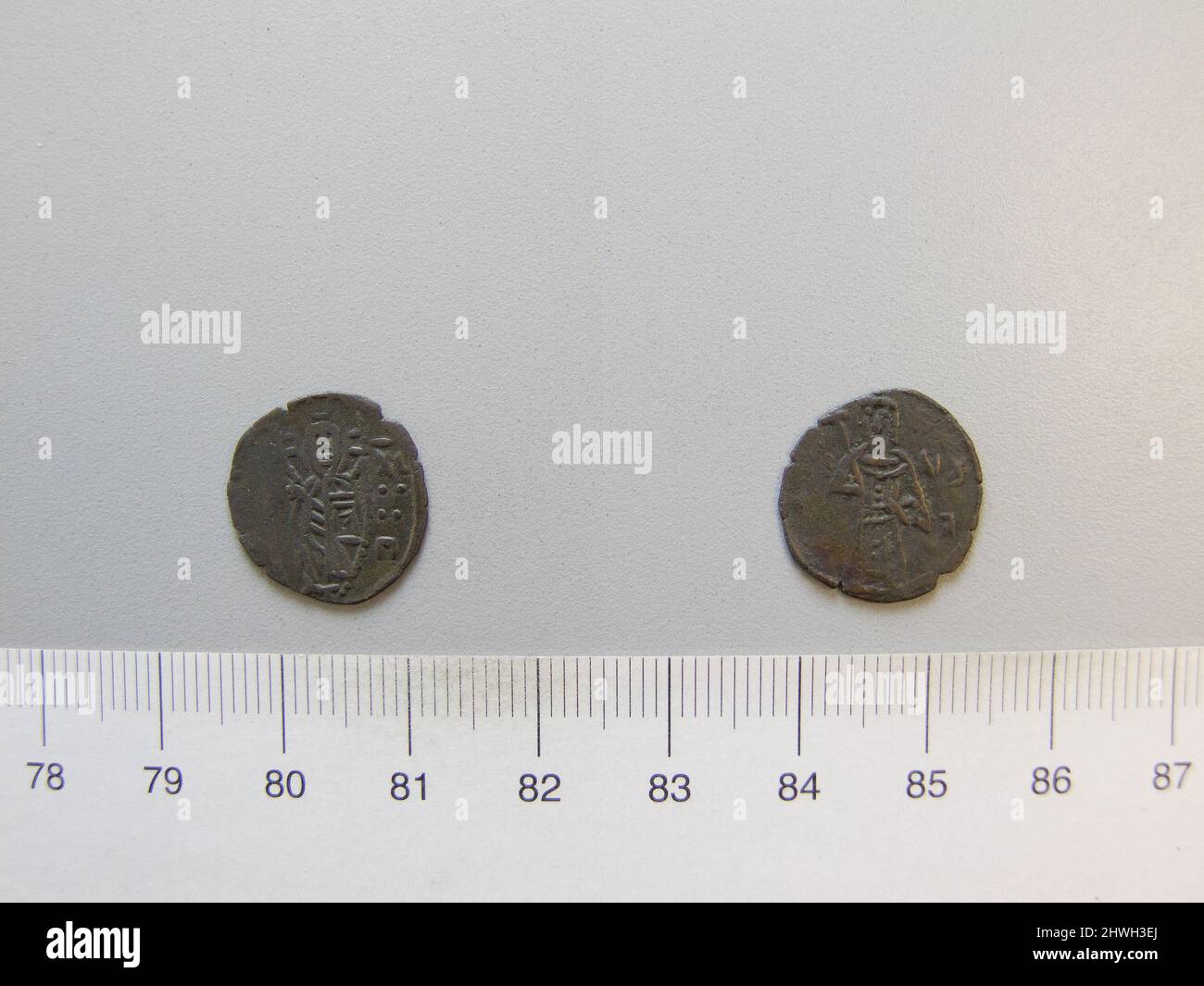 1/8 Stavraton of Manuel II from Constantinople. Ruler: Manuel II ...