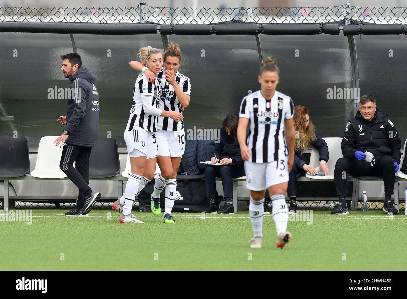 Cristiana Girelli of Juventus FC Women rejoices after own goal by ...