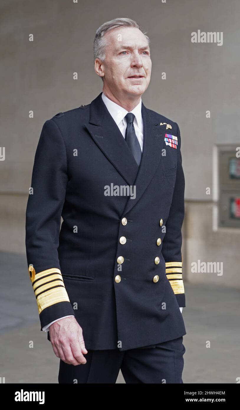 Chief of the defence staff sir tony radakin hi-res stock photography ...