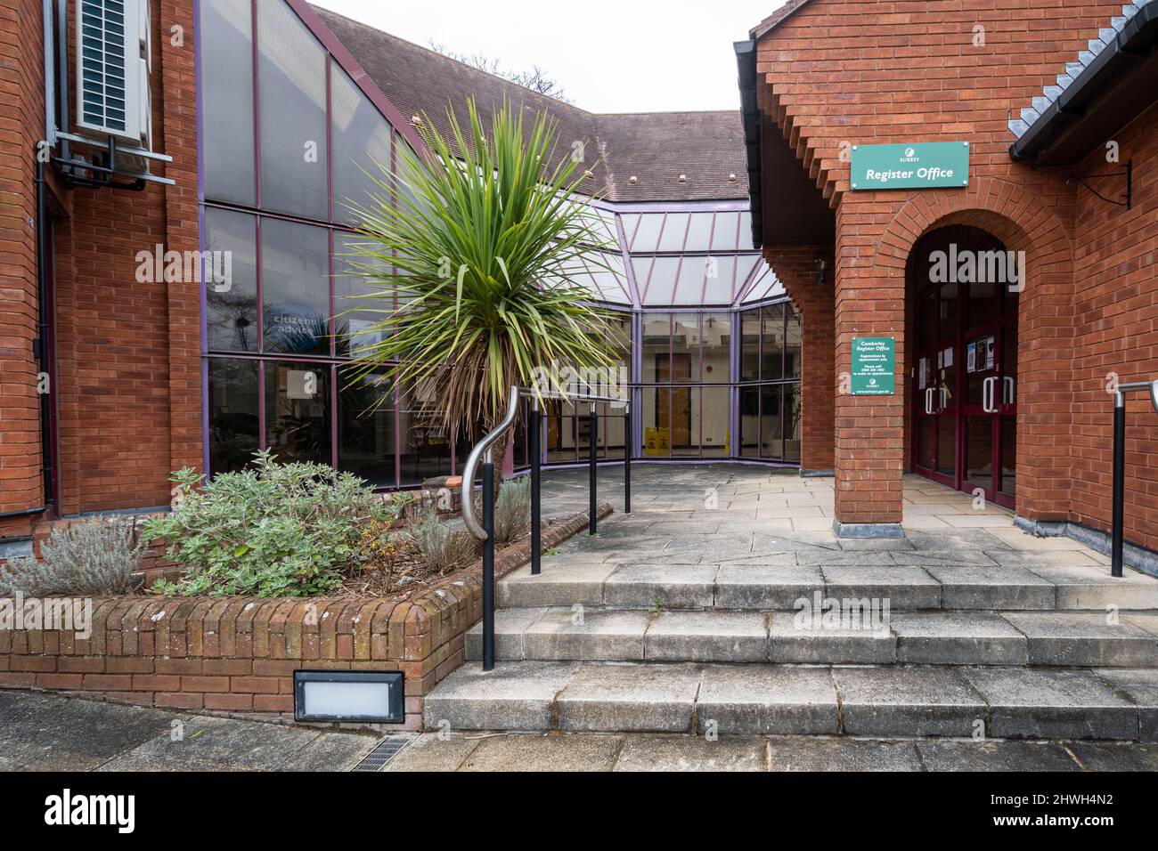 Civic offices in Camberley town, Surrey Heath Borough Council building ...