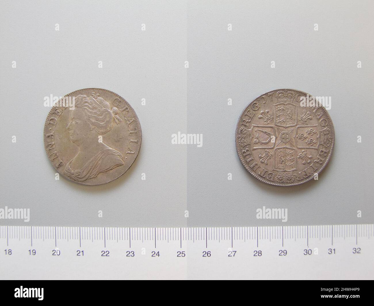 1 Crown of Anne, Queen of Great Britain from London. Ruler: Anne, Queen ...