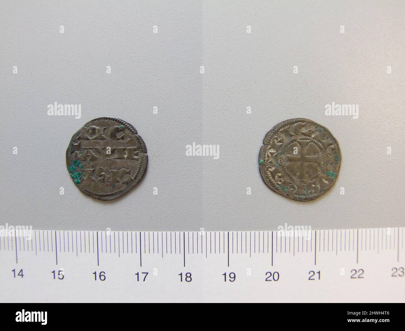 Coin of Richard I from Poitou. Ruler: Richard I, King of England, 1157 ...