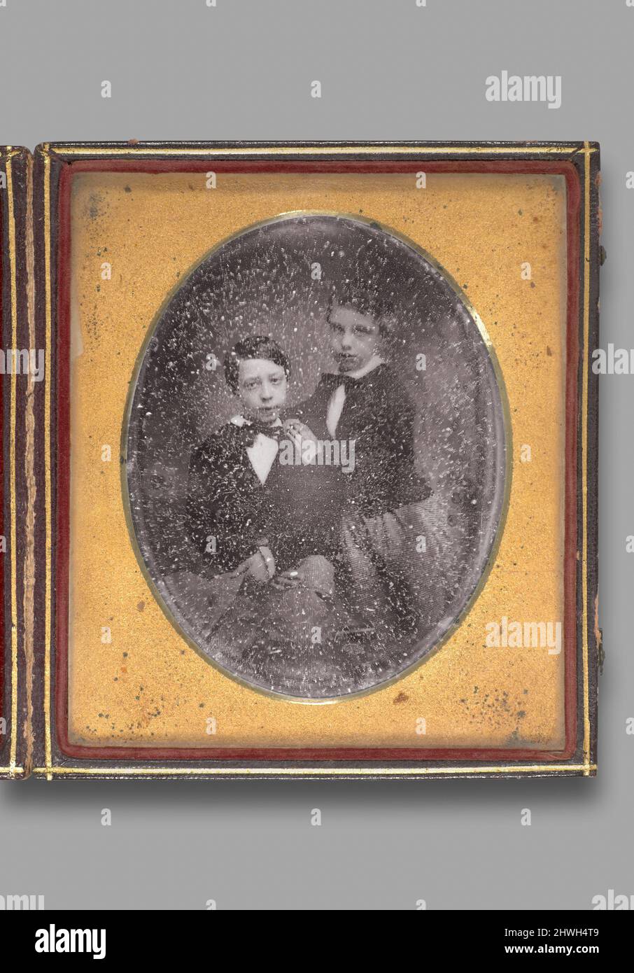 John and Louis La Farge as Boys. Artist: Unknown Stock Photo - Alamy