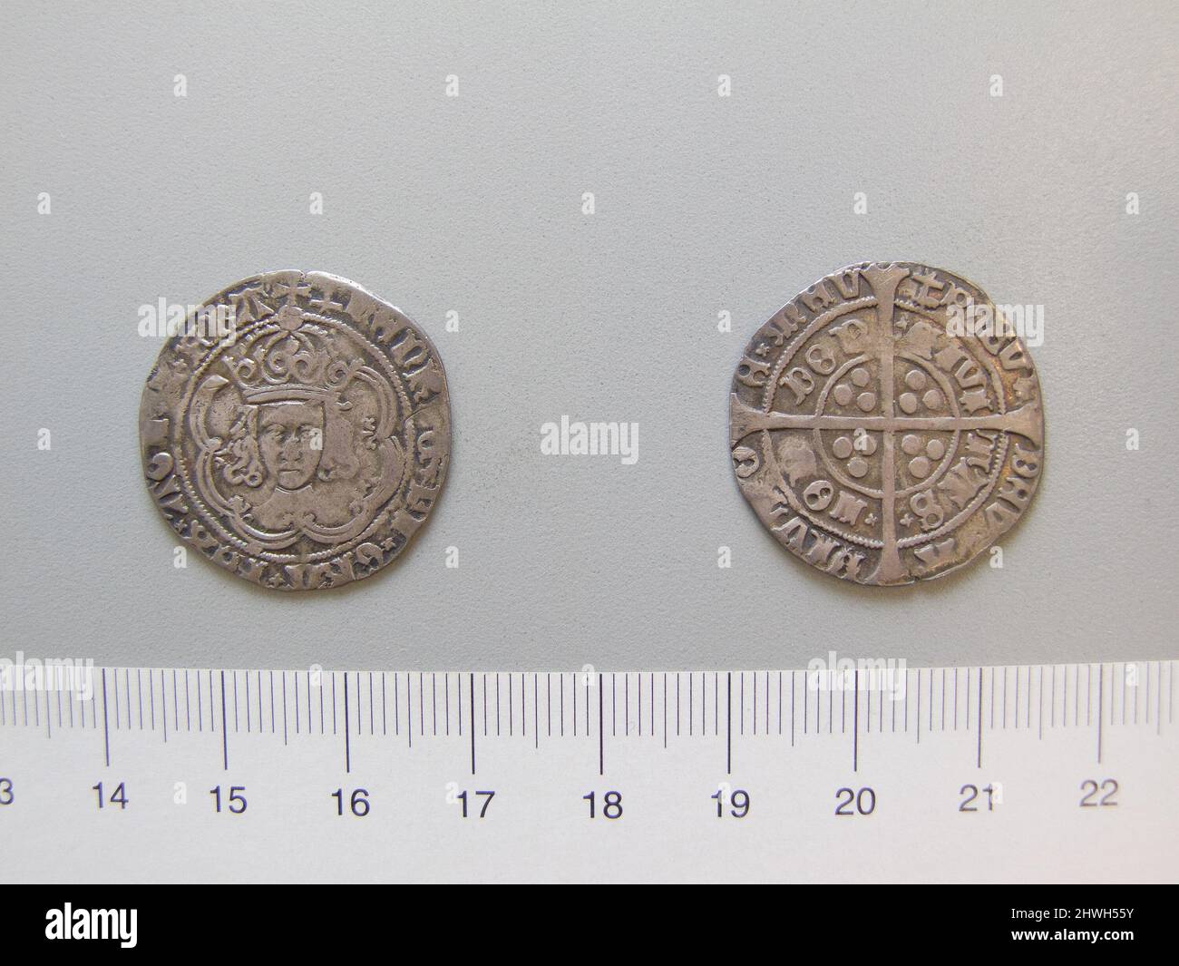 1 Groat of Henry VII, King of England from London. Ruler: Henry VII ...