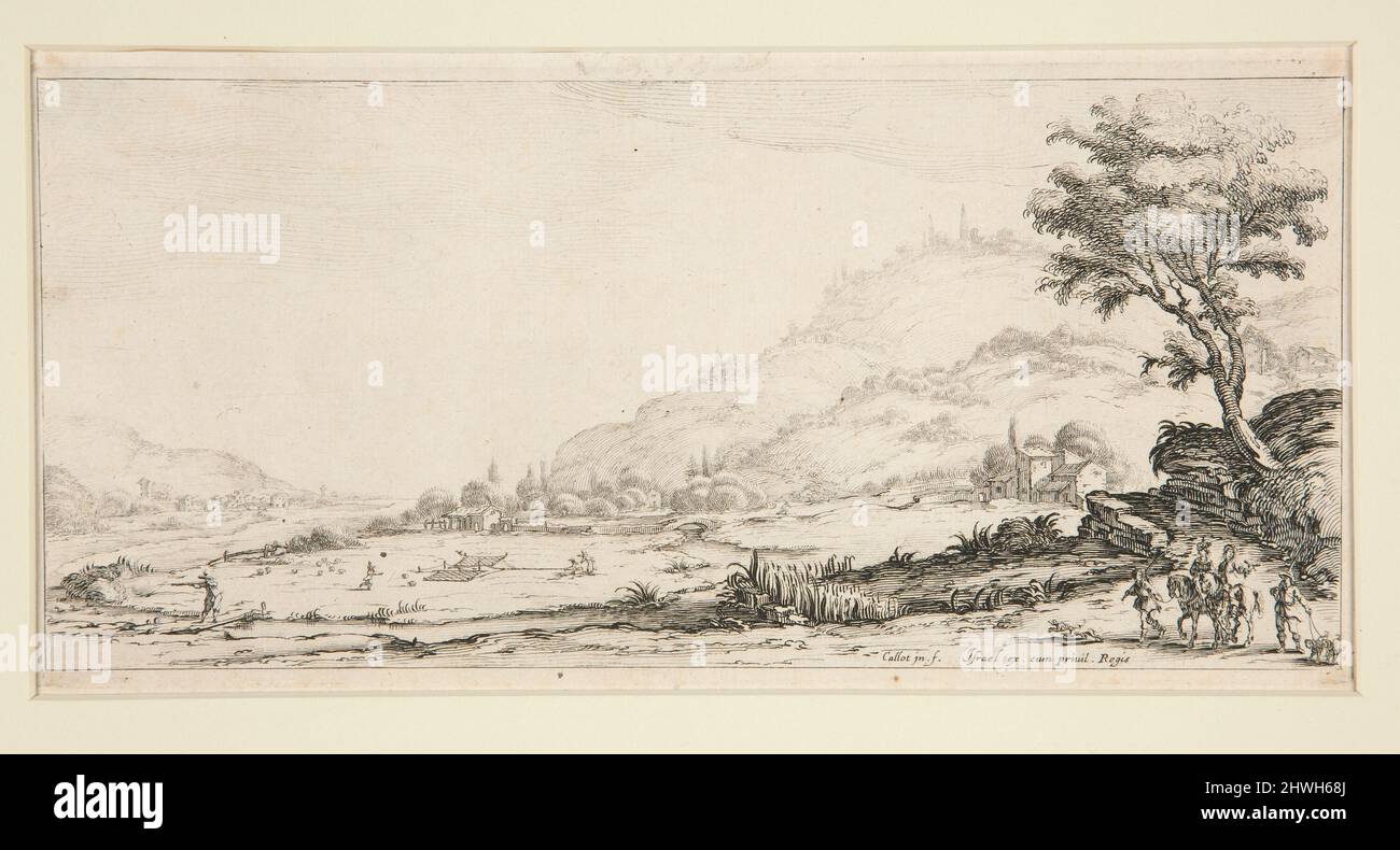 La chasse aux oiseaux (Hunting Birds), from Landscapes for Giovanni de ...