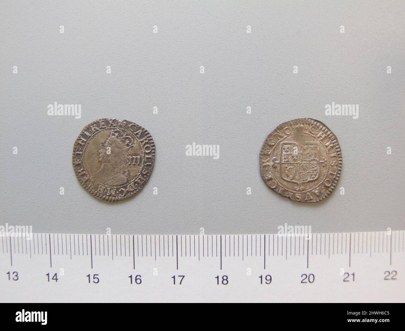 Threepence of Charles II, King of England and Scotland from London ...