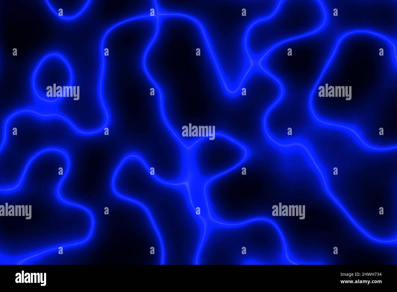 design blue phosphorescent power cg background illustration Stock Photo ...