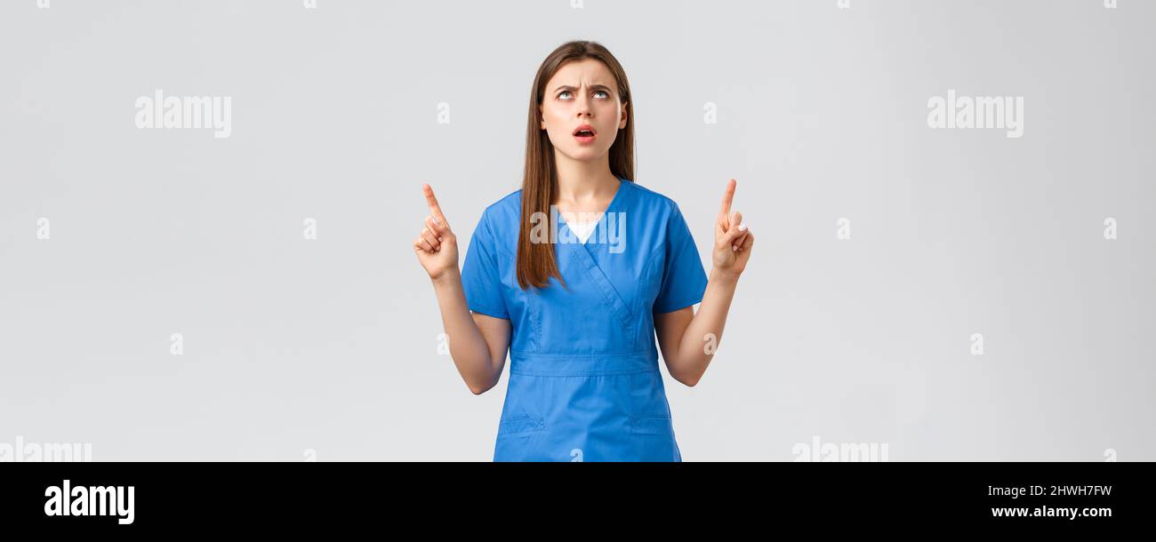 Healthcare workers, prevent virus, insurance and medicine concept ...