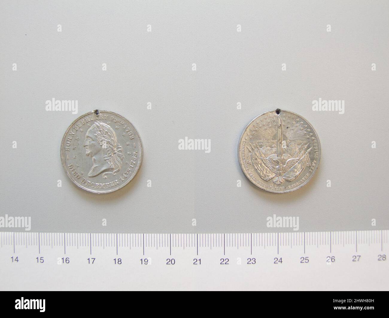 Cornerstone laid by george washington hi-res stock photography and ...