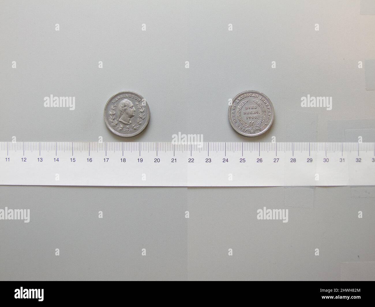 Medal of George Washington-The Hero of American Independence. Honorand ...
