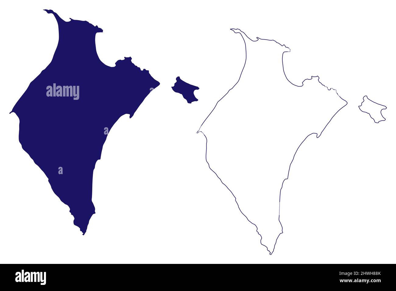 Conception island (Commonwealth of The Bahamas, Cenrtal America ...