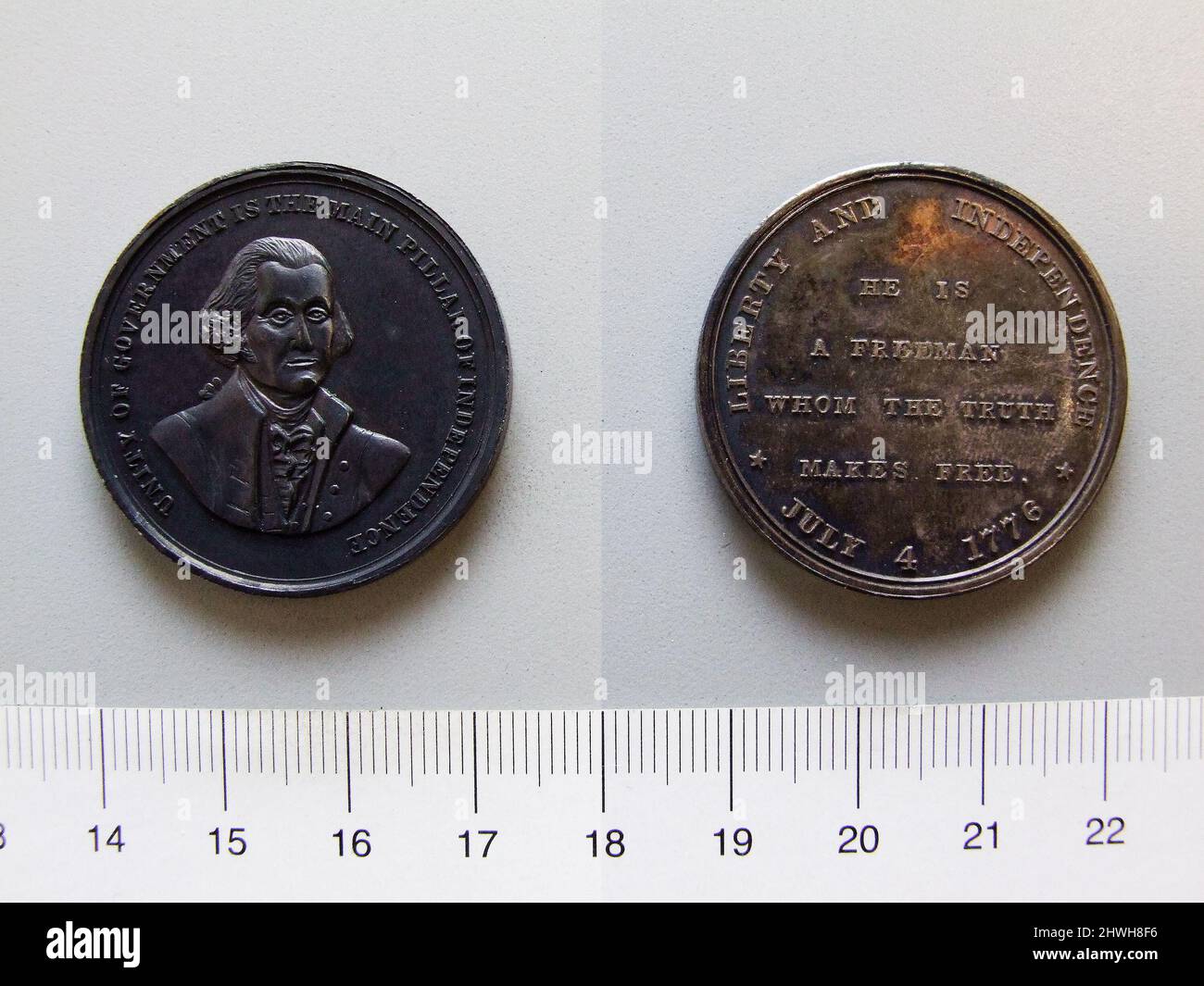 Medal of The Unity of Government. Artist: Robert Lovett Jr., American ...